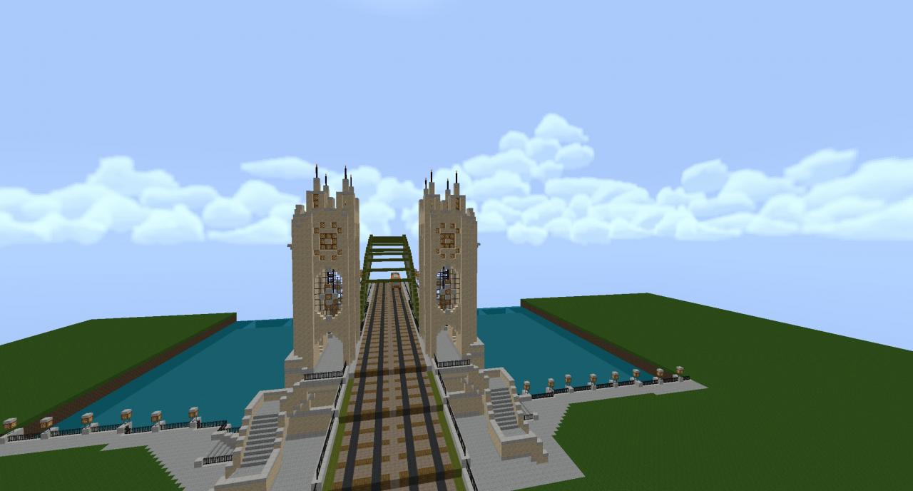 Train Bridge Minecraft Map