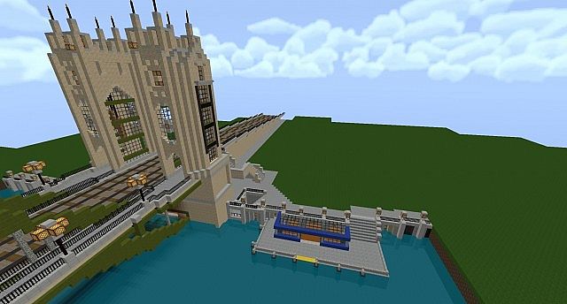 Train Bridge Minecraft Map