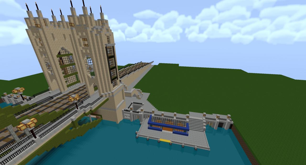 Train Bridge Minecraft Map
