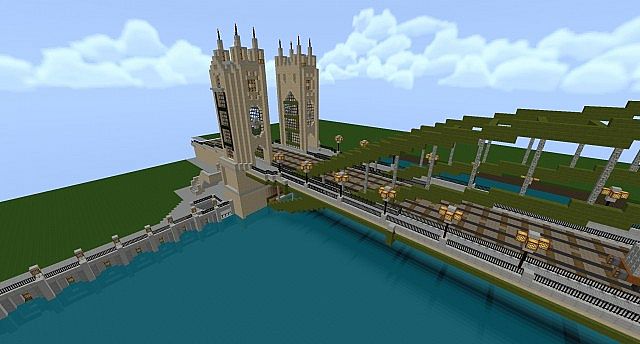 Train Bridge Minecraft Map