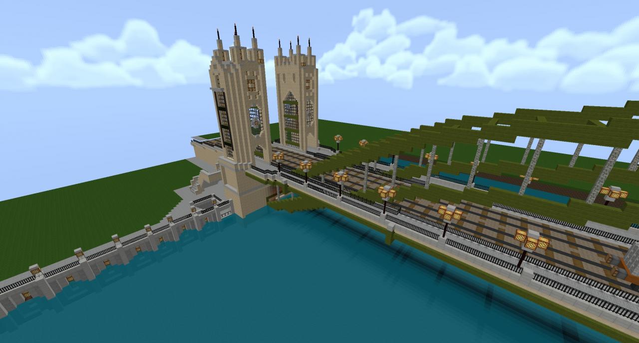 Train Bridge Minecraft Map