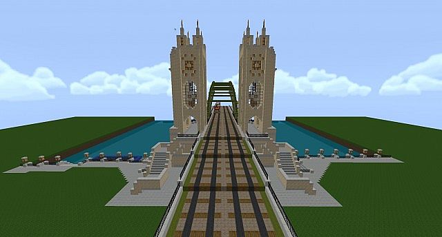 Train Bridge Minecraft Map