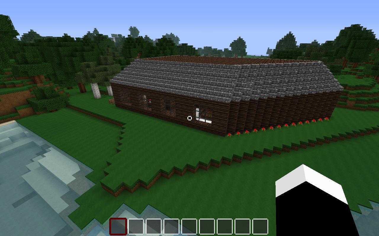 Beautiful River House Minecraft Map