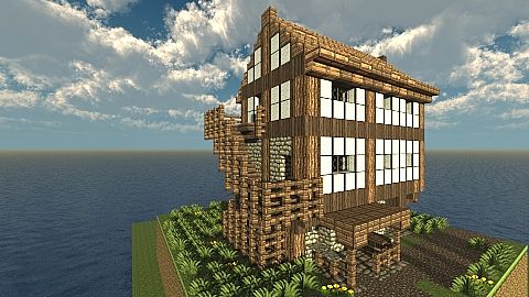 Medieval Shop & Apartments Minecraft Map