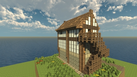 Medieval Shop & Apartments Minecraft Map