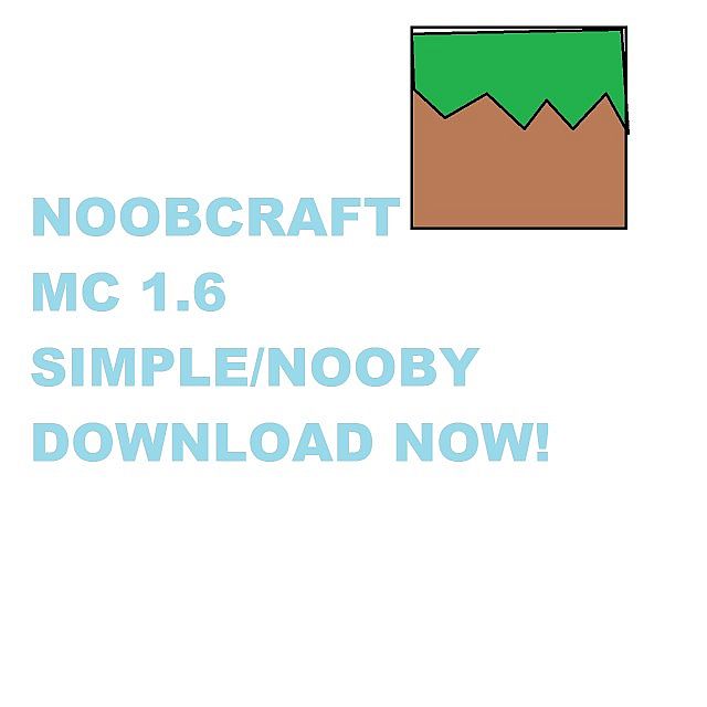 NoobCraft (version 1.1) Minecraft Texture Pack