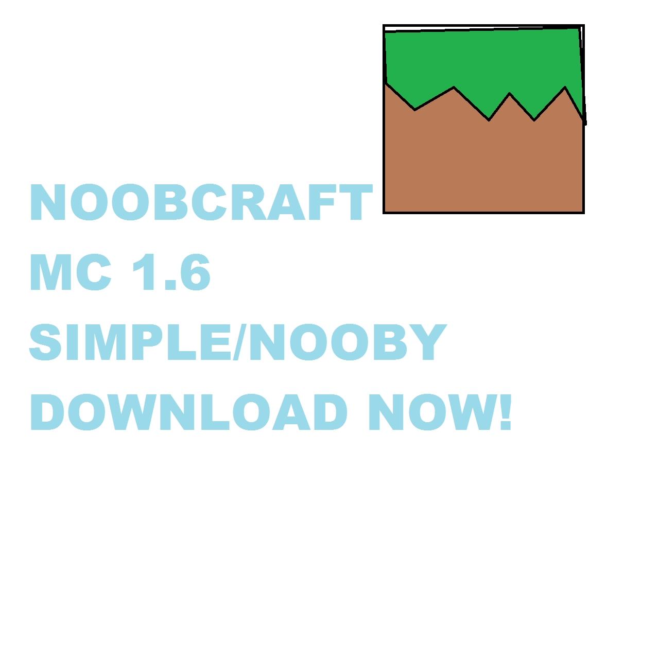 NoobCraft (version 1.1) Minecraft Texture Pack
