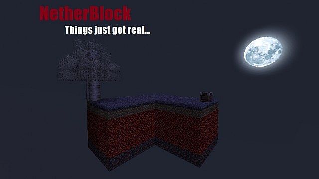 NetherBlock Survival Minecraft Map