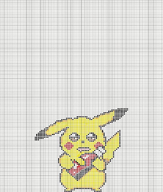 Pikachu with his ketchup bottle Minecraft Map