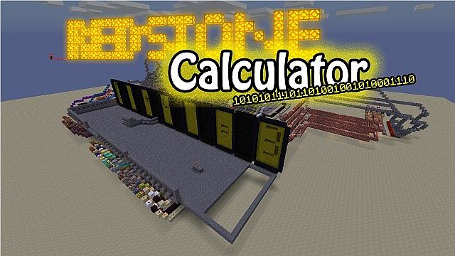 Redstone Calculator Minecraft Map