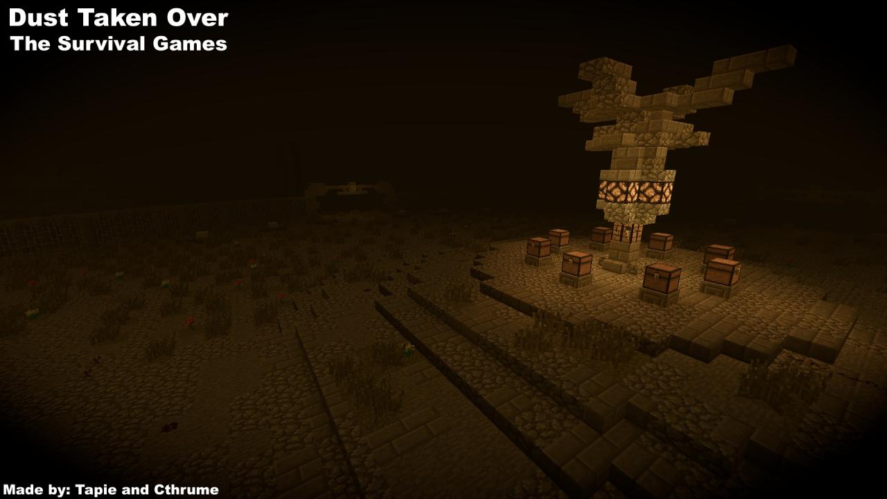 Dust Taken Over - The Survival Games 35% Minecraft Map