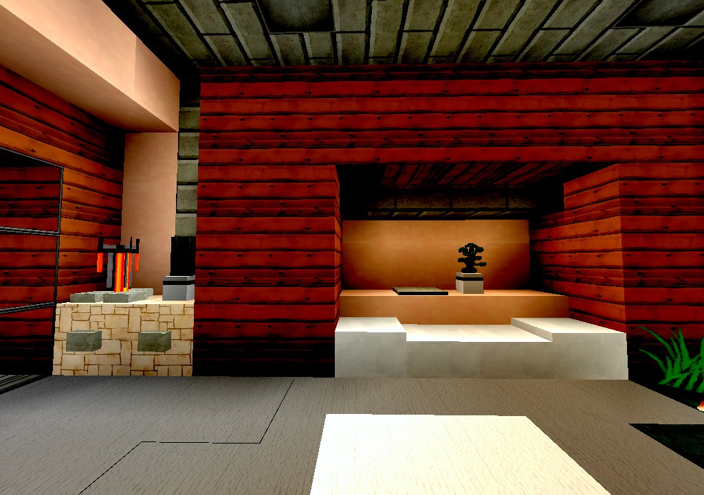 Seamly - a Small Modern Arizona Home Minecraft Map