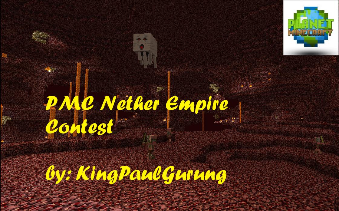 The Netherian Castle Upon A Volcano! Minecraft Map