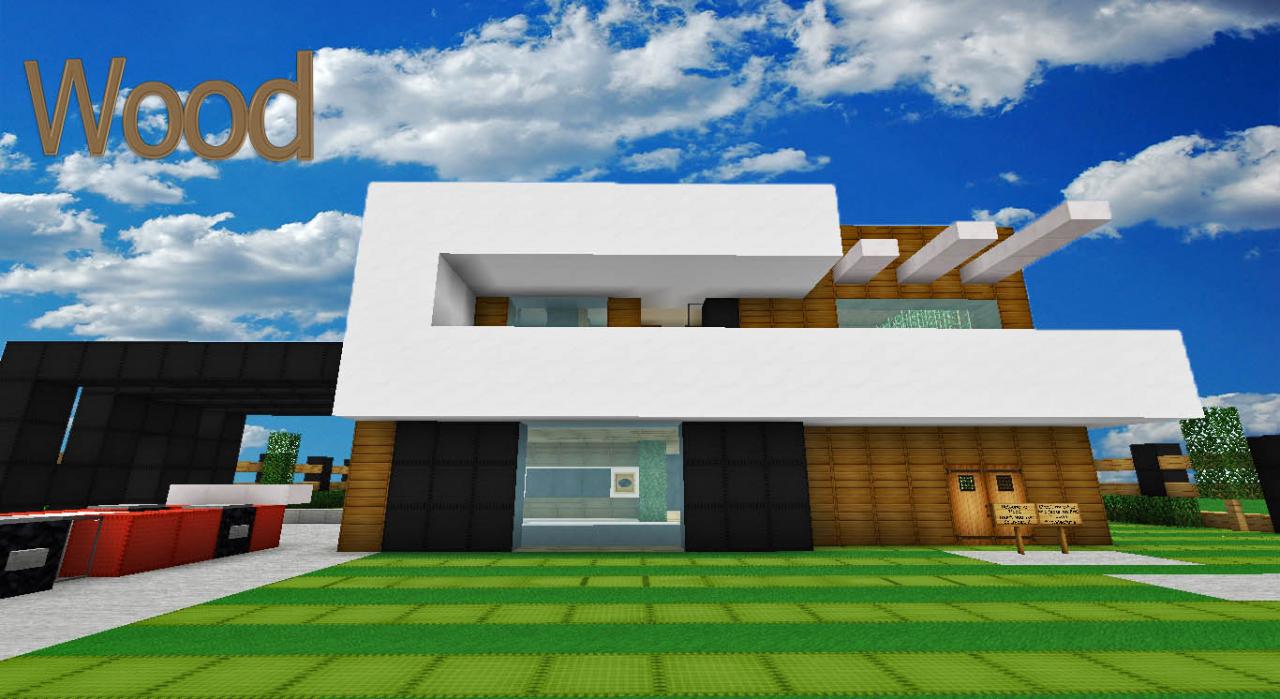 -Wood- [Modern] [DBS] Minecraft Map