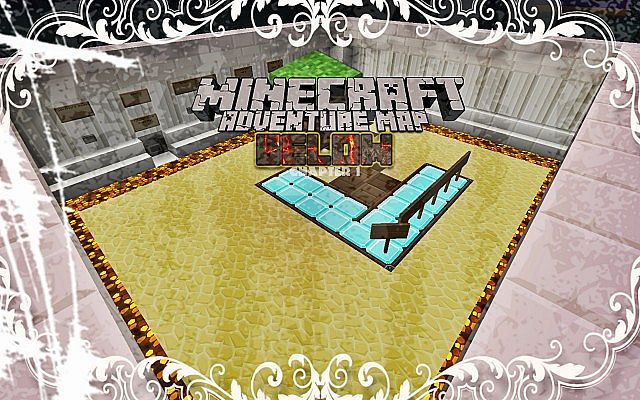 Below Adventure map. Minecraft Map