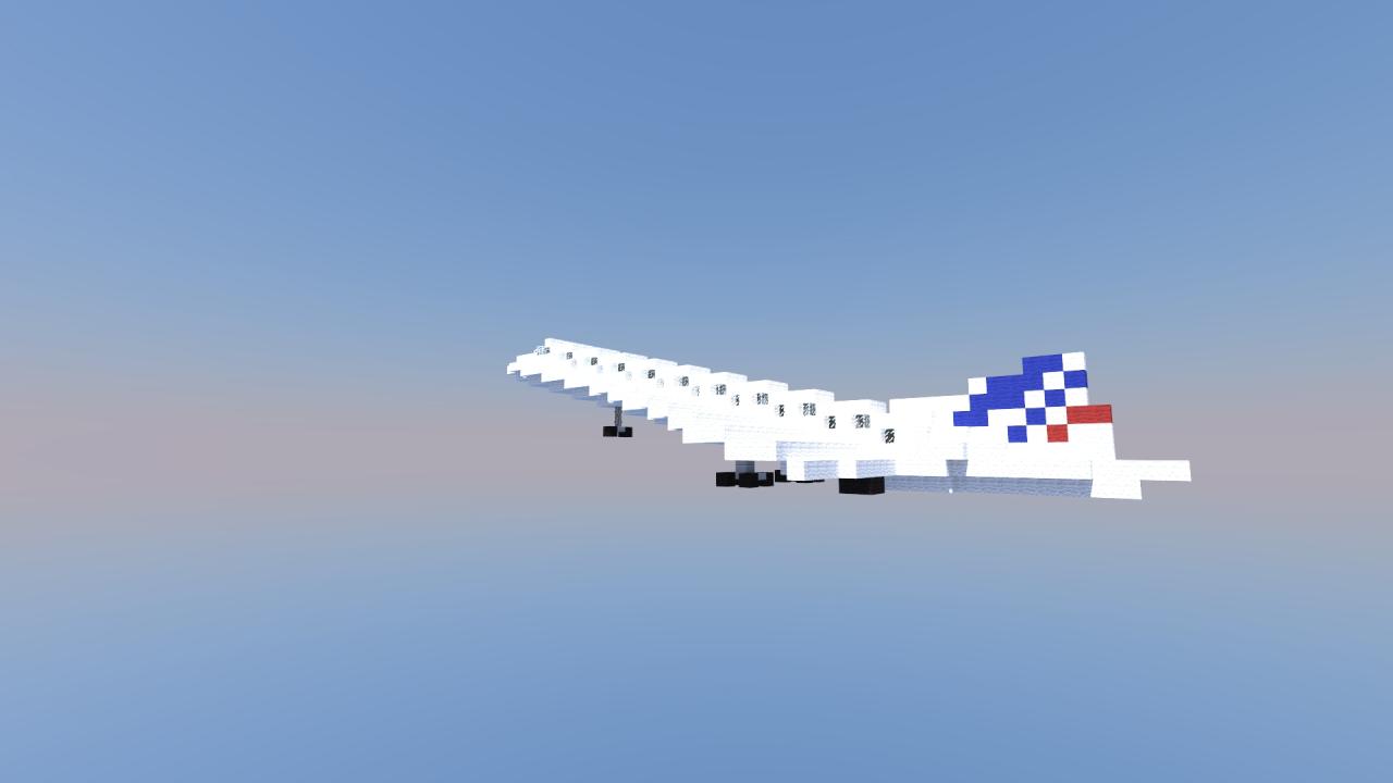 Aérospatiale-BAC Concorde Minecraft Map