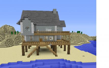 Beach House Minecraft Map