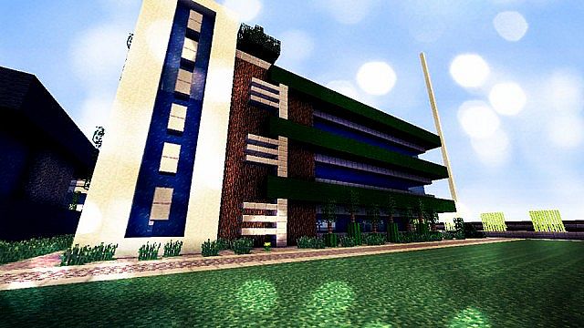 Express a small office building by LocoUNIT Minecraft Map