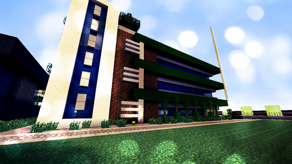 Express a small office building by LocoUNIT Minecraft Map