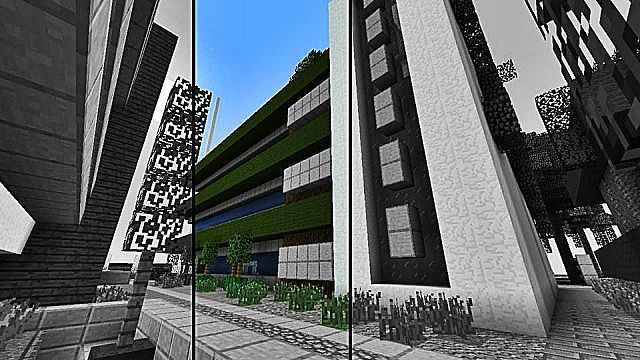 Express a small office building by LocoUNIT Minecraft Map