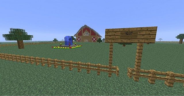 Awsome Huge Minecraft Farm Minecraft Map
