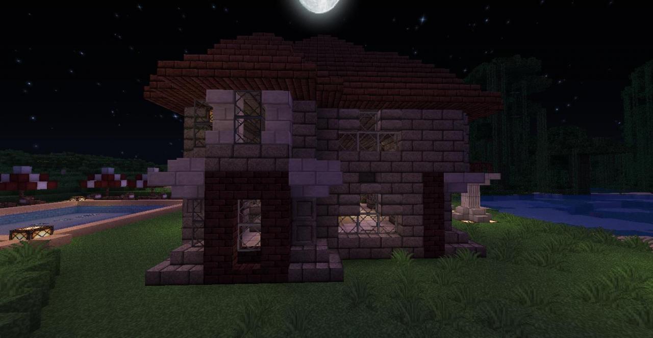 The mansion of family Grayson Minecraft Map