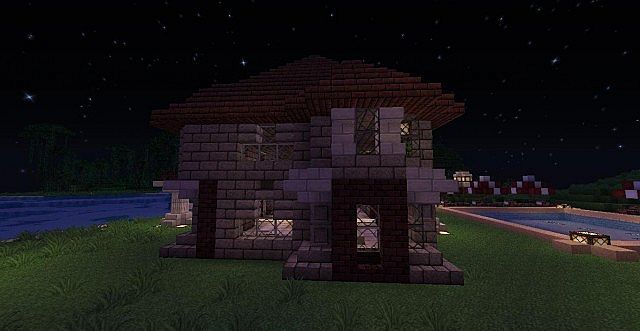 The mansion of family Grayson Minecraft Map