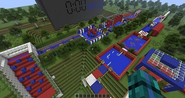 WIPEOUT ZONE Minecraft Project
