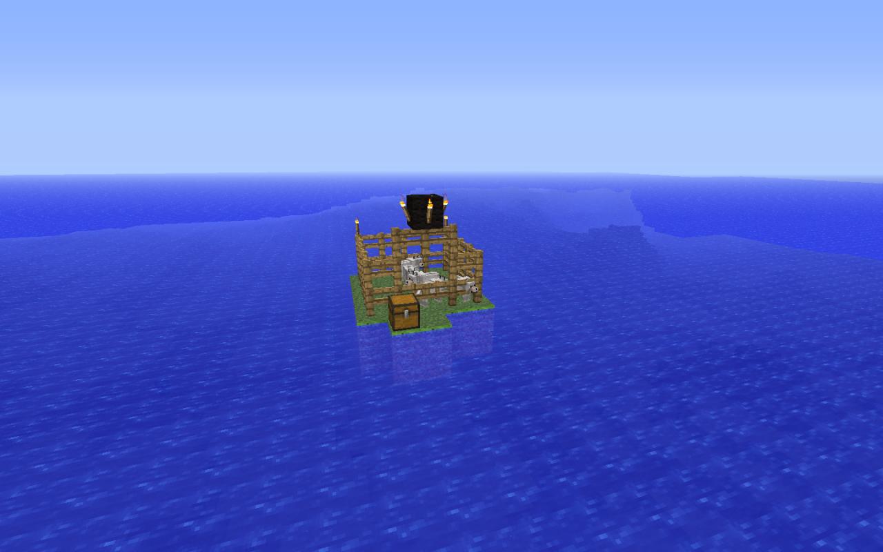 Survival Island; Adventure Project Minecraft Map