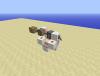 Double extensor horizontal Minecraft Map