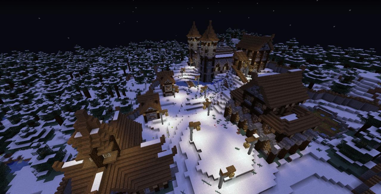 Medieval landscape Minecraft Map