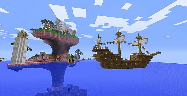 The Plastic Beach Minecraft Map