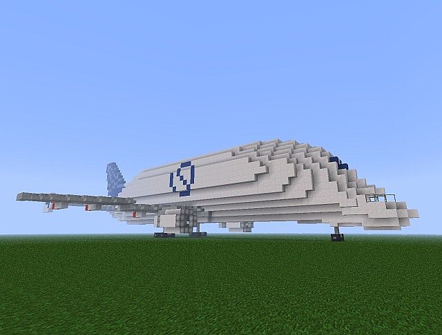 BOTW#5 - Airbus Beluga Minecraft Map