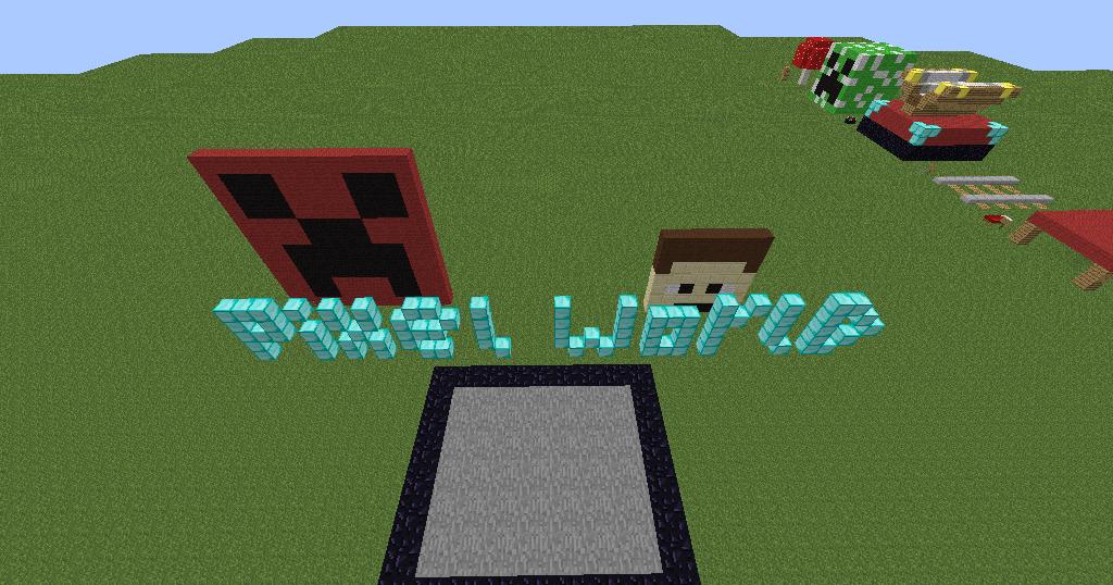 Pixel world PT Minecraft Map