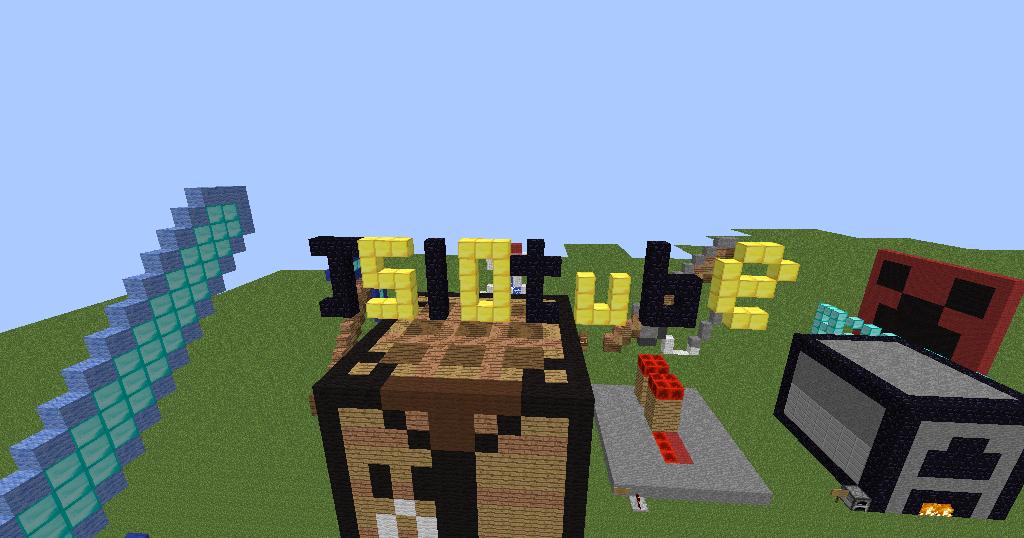 Pixel world PT Minecraft Map