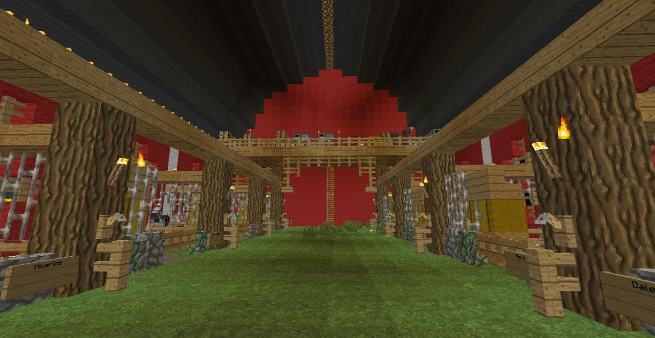 Classic Style Barn! Perfect For Horses! Minecraft Map