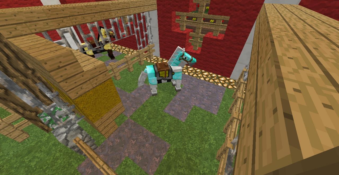 Classic Style Barn! Perfect For Horses! Minecraft Map