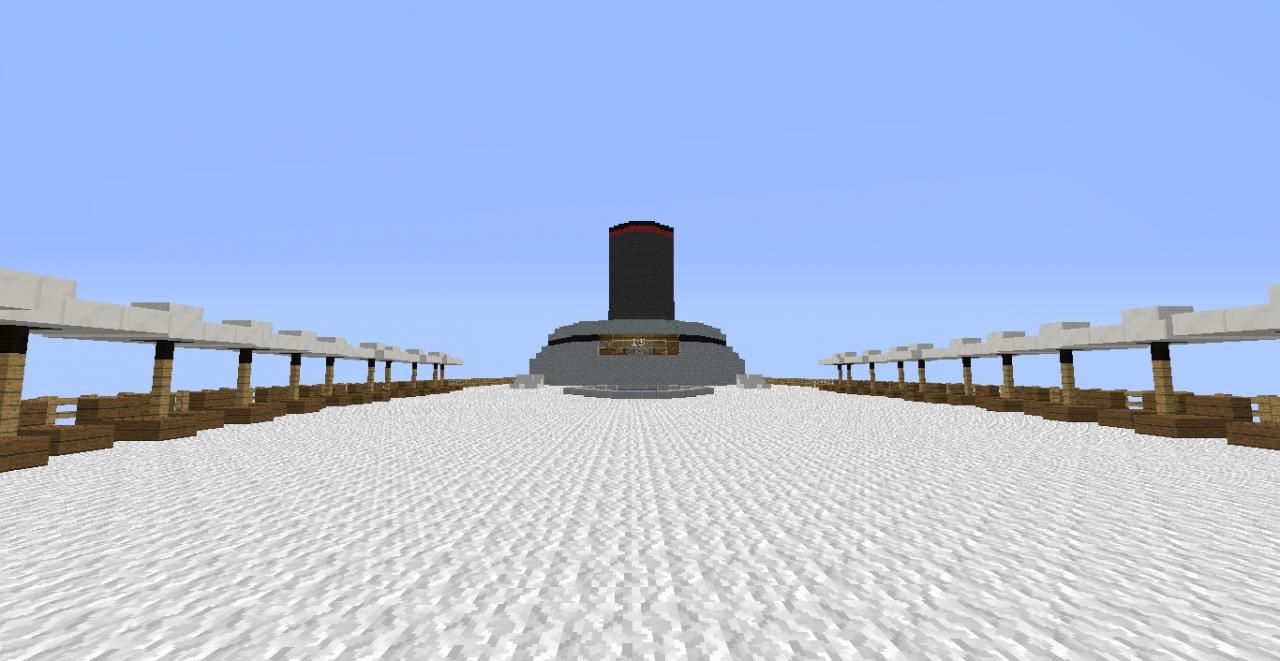 Large Cruise Ship Minecraft Map