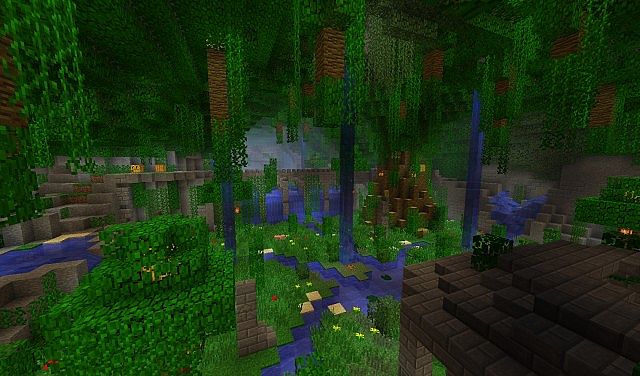 Jungle Ruins Minecraft Map