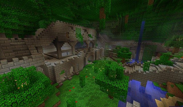 Jungle Ruins Minecraft Map