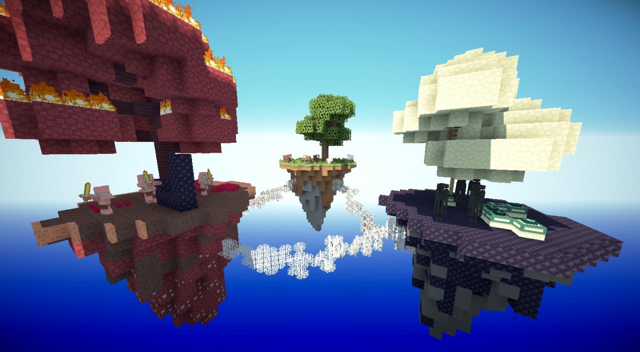 The Three Islands Minecraft Map