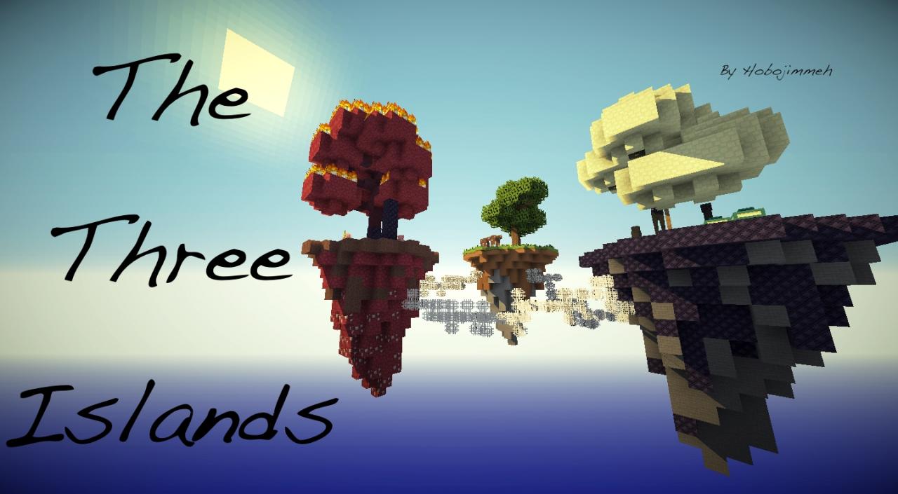 The Three Islands Minecraft Map
