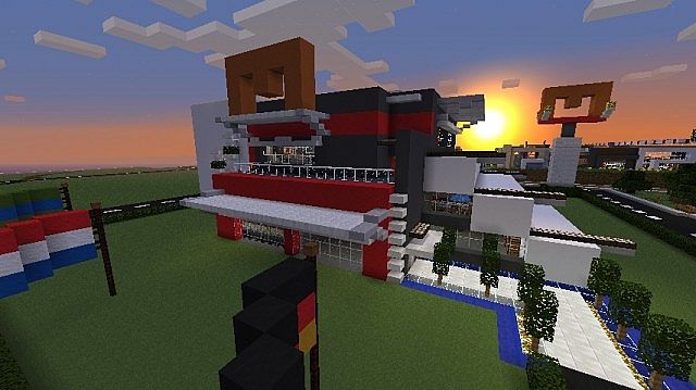 Modern Bread factory Minecraft Map