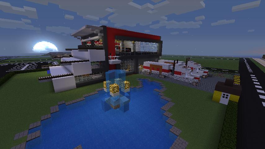 Modern Bread factory Minecraft Map