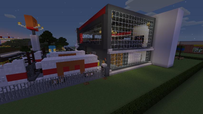 Modern Bread factory Minecraft Map