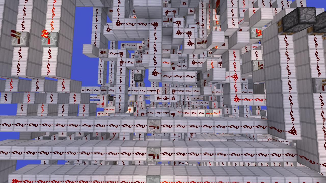 "ULTIMATE" Screen/GPU with Redstone! Minecraft Map