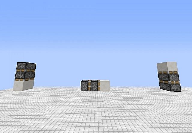 Smallest Double Piston Extender Minecraft Map