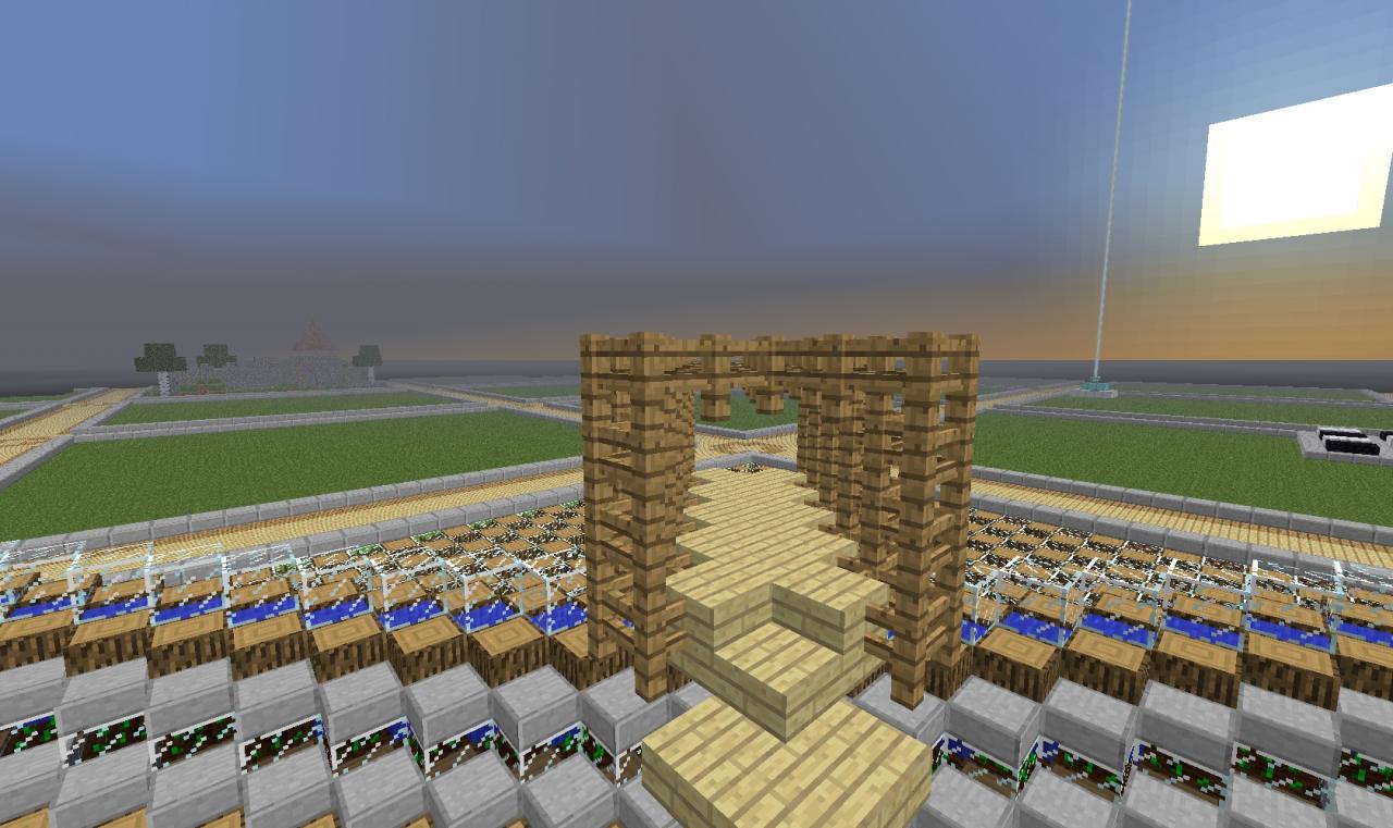 Cross Farm Minecraft Map