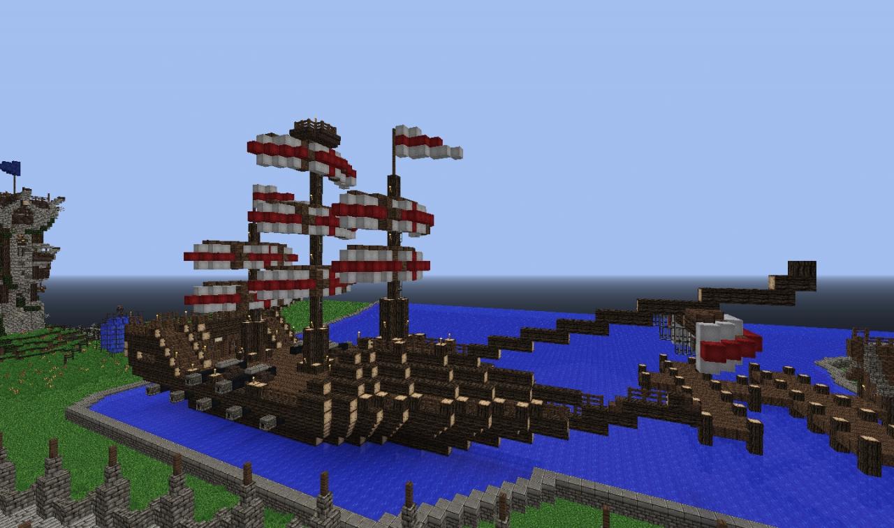 La Siente Cruz (Medieval Merchant Ship) Minecraft Map