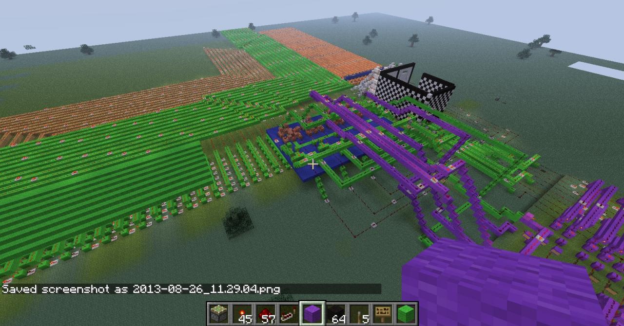 Redstone binary calculator Minecraft Map